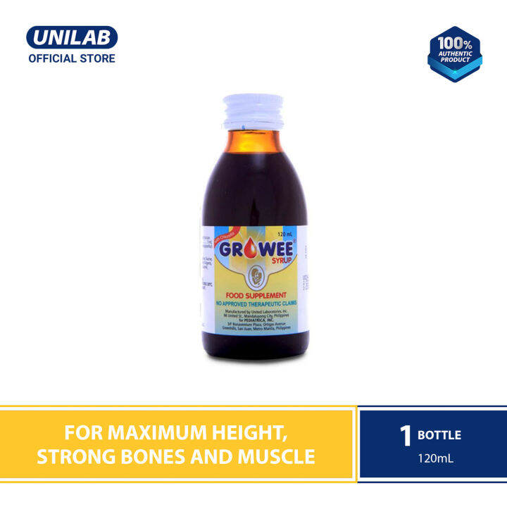 Growee Syrup 120mL For Maximum Height, Strong Bones And Muscles | Lazada PH