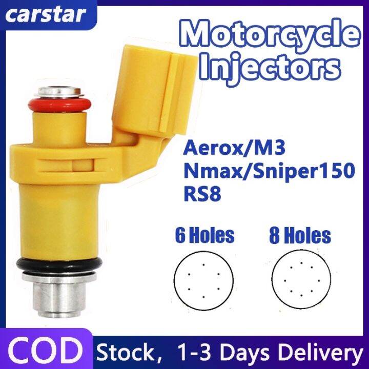 6/8 HOLES MOTORCYCLE INJECTOR FOR RS8 Fi NMAX/AEROX/SNIPER150/M3 ...