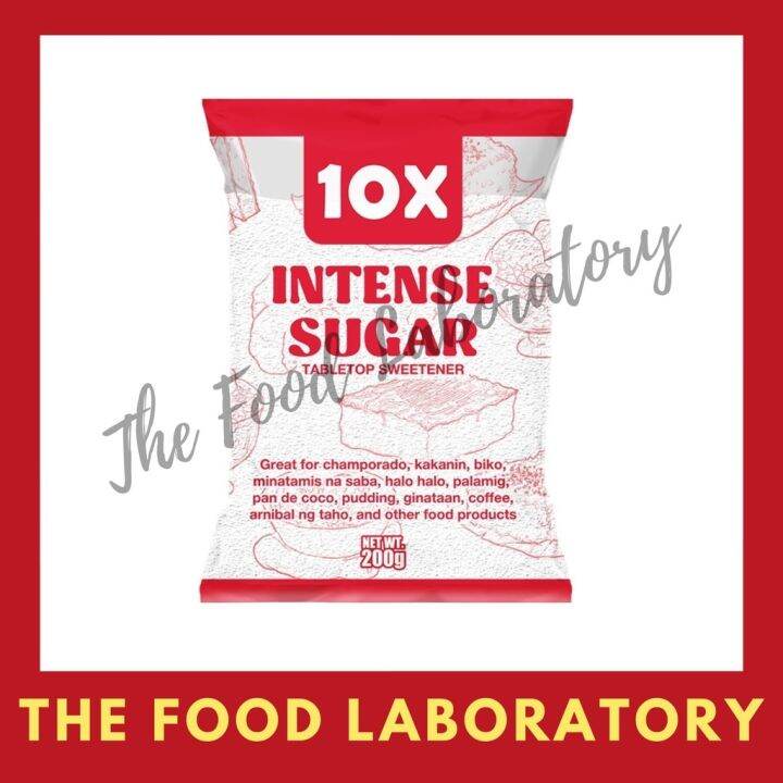 Injoy 10X Intense Sugar 200g for Hot and Cold Drinks Lemonade Iced Tea ...