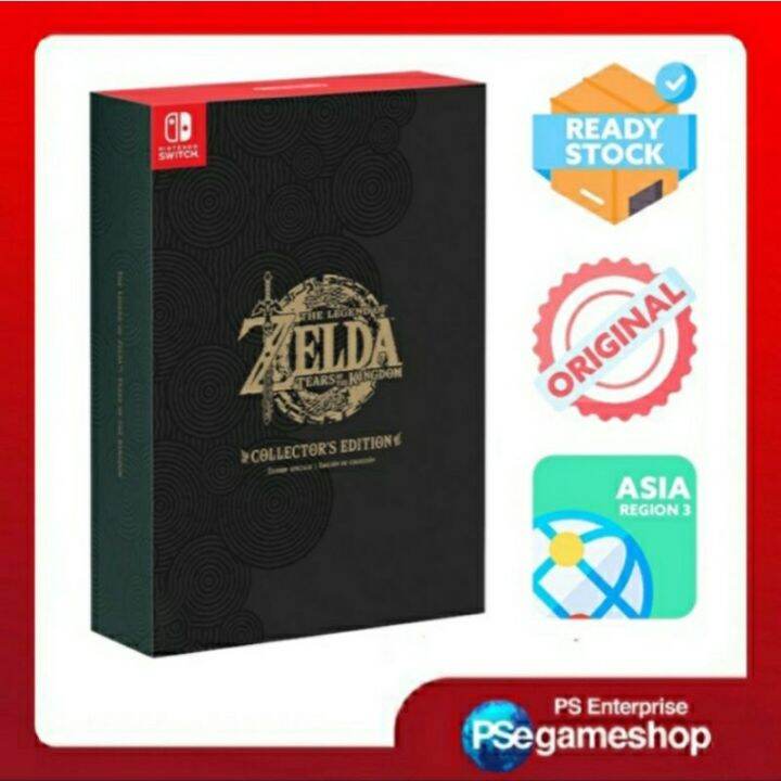 Ready Switch The Legend of Zelda : Tears of the Kingdom TOTK ...