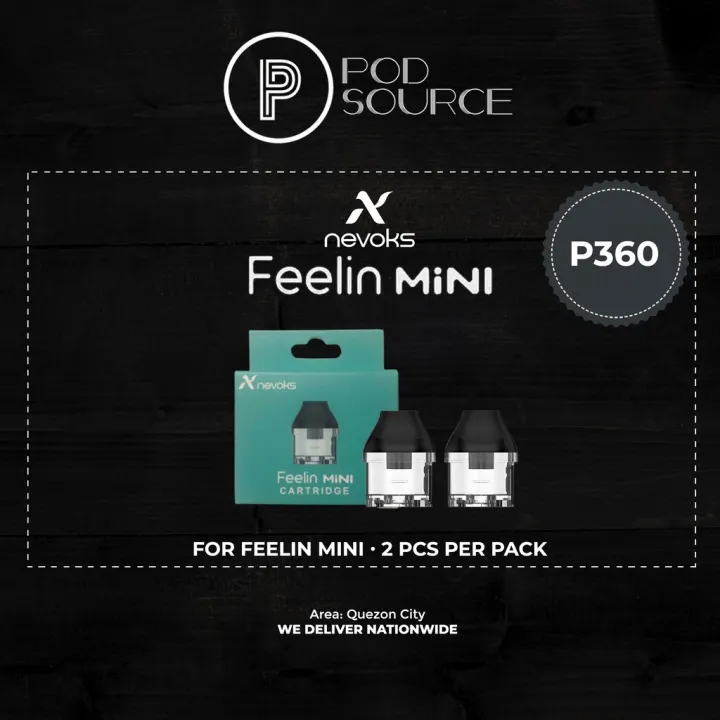 [AUTHENTIC] Nevoks Feelin Mini Cartridge 2pcs per pack | Lazada PH