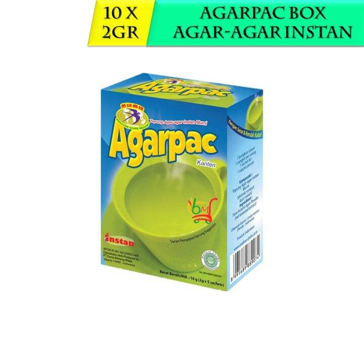 Agarpac Box Agar-Agar dari Swallow Kaya Serat Sehat untuk Tubuh ...