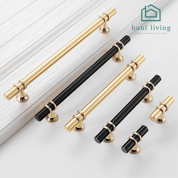 Handle lemari Handle Emas Hitam Gold Black Tarikan Laci Minimalis ...