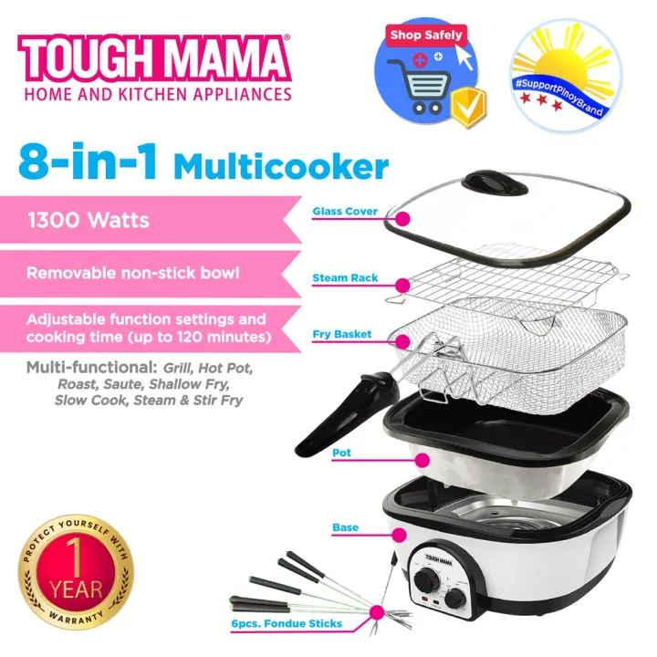 Tough Mama NTM-MC8in1 Multicooker48N | Lazada PH