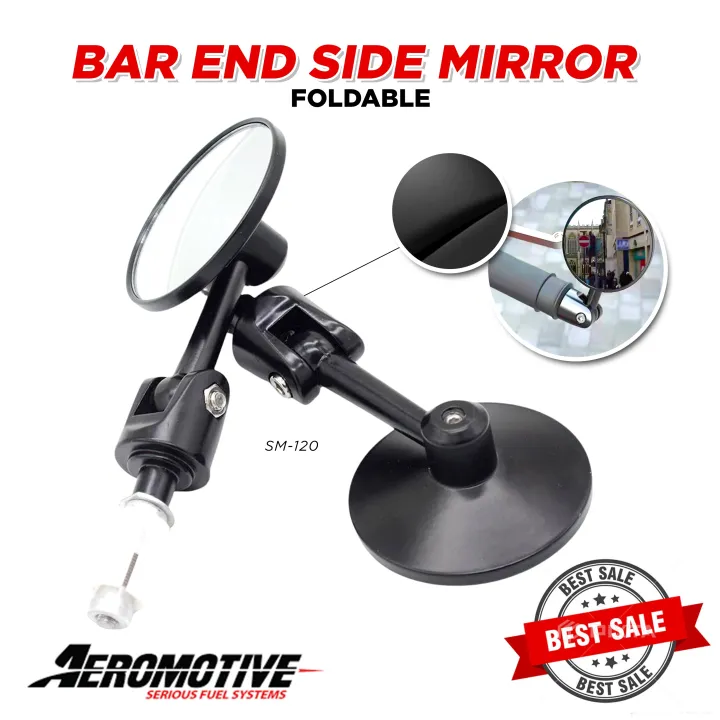 YAMAHA XSR | Foldable Bar End Side Mirrors | COD | Lazada PH
