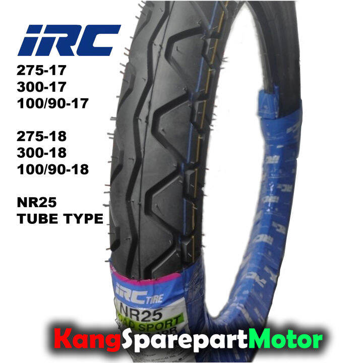 BAN LUAR IRC RING 17 NR25 Ring 17 18 (TUBELESS DAN NON TUBELESS ...