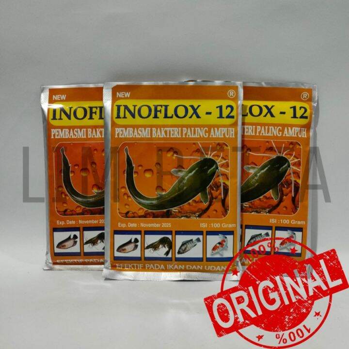INOFLOX 12 / ANTIBIOTIK IKAN ENROFLOXACIN | Lazada Indonesia