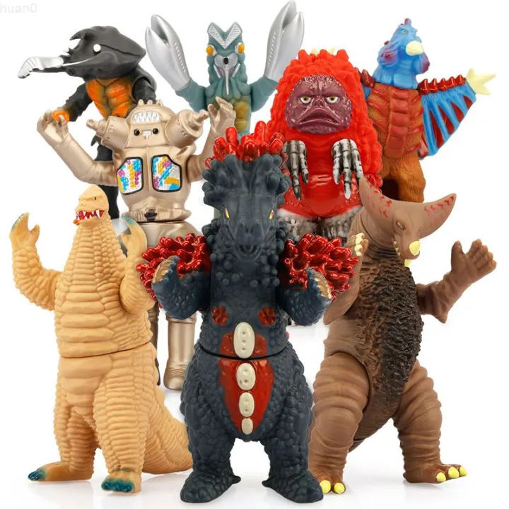 15cm Kaiju Ultraman Monster Model Action figure Pigmon Antlar Red king ...