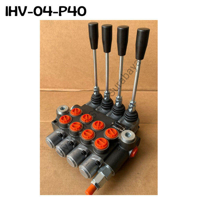 HAND VALVE / HAND CONTROL HIDROLIK INTEGRAL 1/2 4 STICK/HANDEL 40 LPM ...