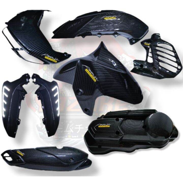 Nmax v2 2020 - 2023 carbon crank casefront fenderrad coverleg ...