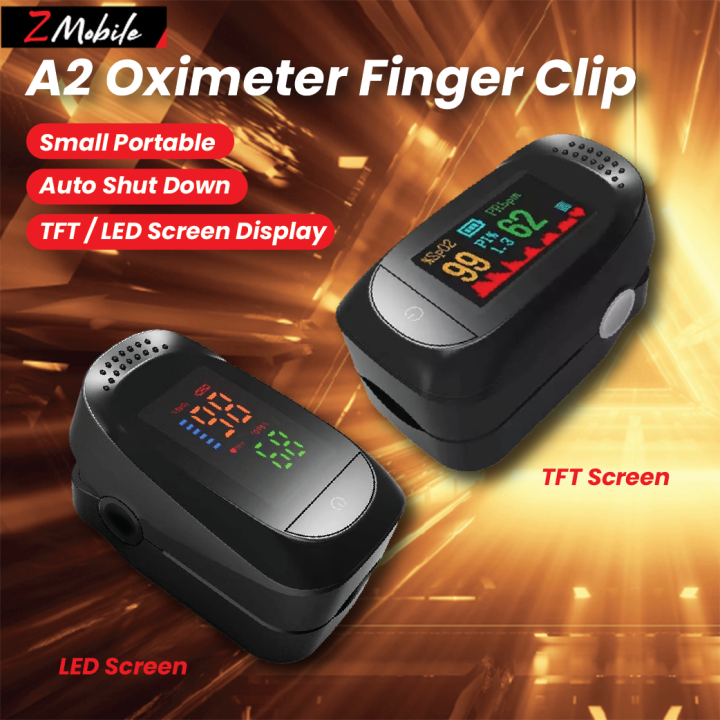 Ready Stock Oximeter TFT A2 Oximeter Monitor Finger Fingertip Pulse ...