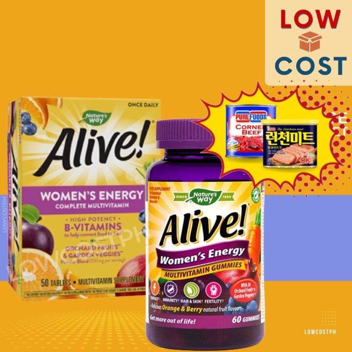 Low Cost PH Nature's Way Alive! Women's Energy Multivitamin ...