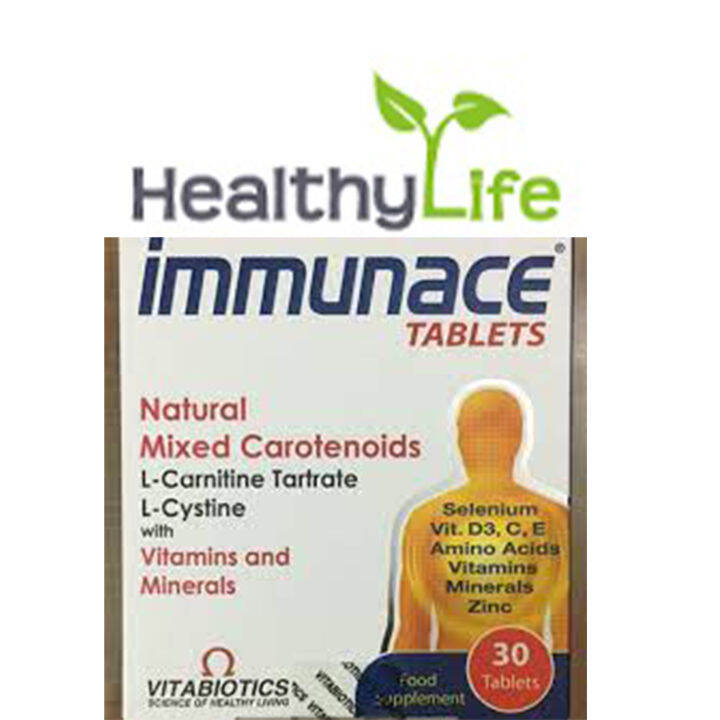 Immunace Vitabiotics [30 tablet] ORIGINAL | Lazada Indonesia