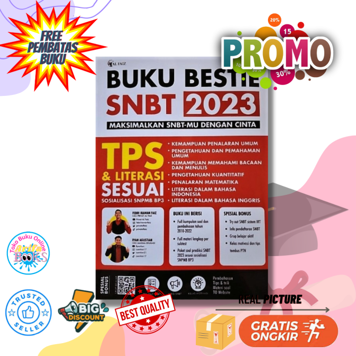 Snbt 2023 Tps Dan Literasi Buku Bestie Utbk Lazada Indonesia