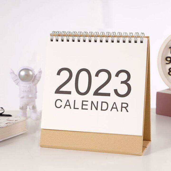 MUJI Style 2023 Calendar Desk Calendar Simple Desktop Calendar Time ...