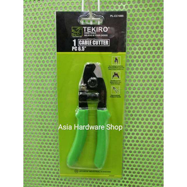 Tang Kupas Kabel Tekiro Tang Potong Cable Cutter 6.5 Inch Inci Tekiro ...