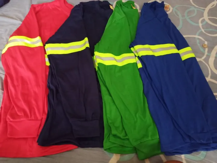 6 pcs- REFLECTORIZED CONSTRUCTION UNIFORMS for plus sized | Lazada PH