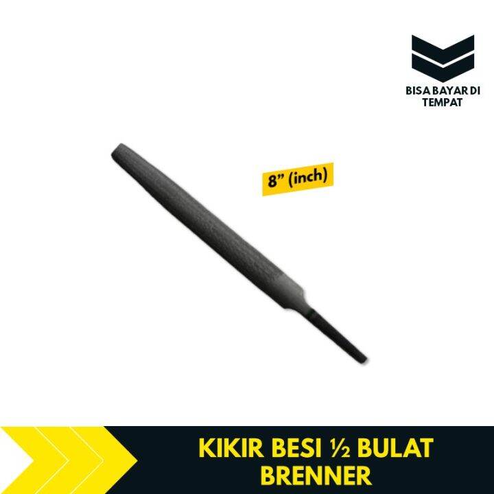 Kikir Gergaji Besi 1/2 Bulat 8 Inch Kikir Besi Asah Gergaji Murah ...