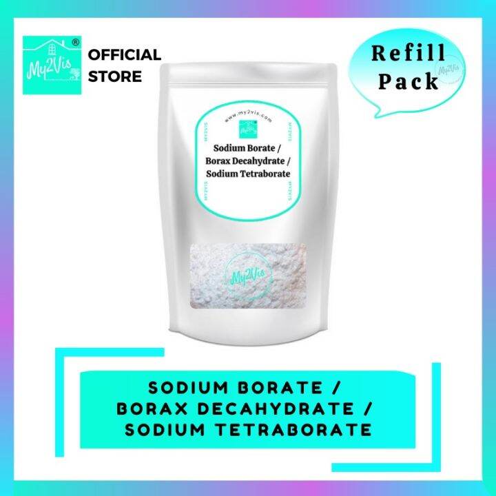 Borax Decahydrate Borax Sodium Borate Sodium Tetraborate Refill