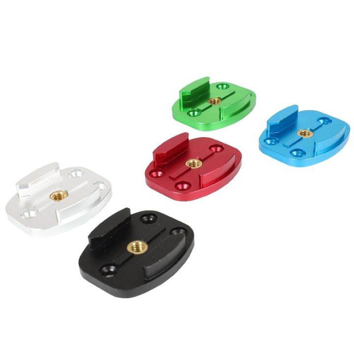 Aluminum alloy Tripod Head Base Plate Bracket Flat Mount for GoPro Hero ...