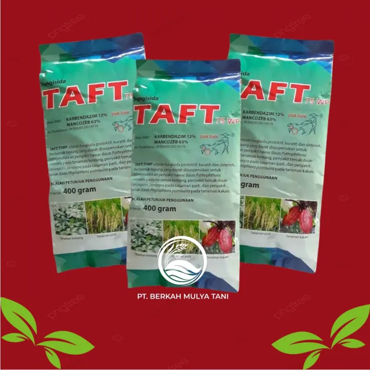 Obat Petanian Fungisida TAFT 75 WP Pak Tani 400 Gram | Lazada Indonesia