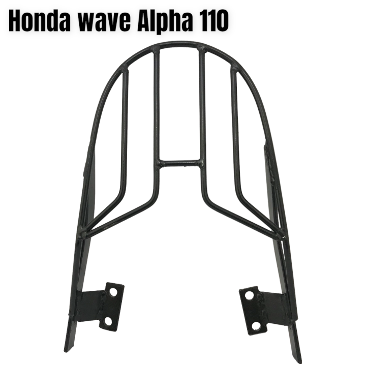HONDA WAVE 110 ALPHA NEW Hrv Metal Bracket Rear Luggage Rack Mounting ...