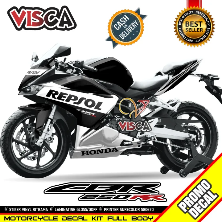 Decal CBR 250 RR Full Body Stiker CBR 250 RR Full Body Striping CBR 250 ...