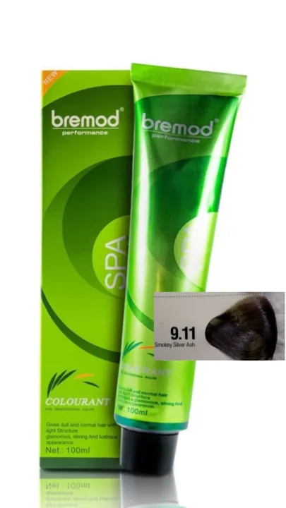 Bremod Hair color only 9.11 smokey silver ash | Lazada PH
