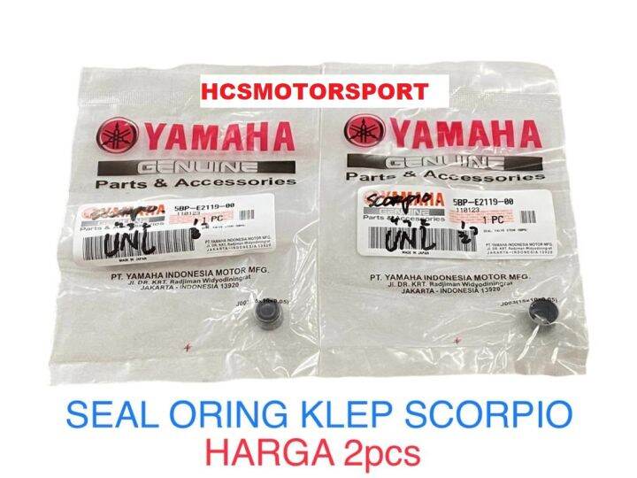 SEAL VALVE SIL ORING KLEP YAMAHA SCORPIO ORIGINAL ASLI YAMAHA | Lazada Indonesia