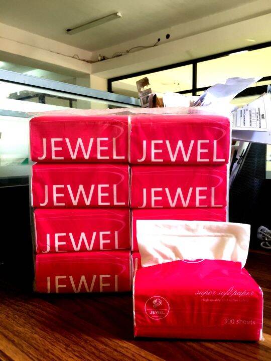 JEWEL Tissue paper for face,office,toilet (8 Packs per Mini bundle ...