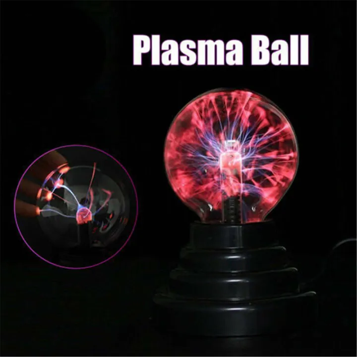 Glass Magic Plasma Ball Light Large Table Lights Sphere Night Lamp ...