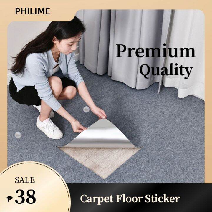 1 PCS 30X30CM Self-adhesive Carpet Tile Sticker Easy to install Carpet ...