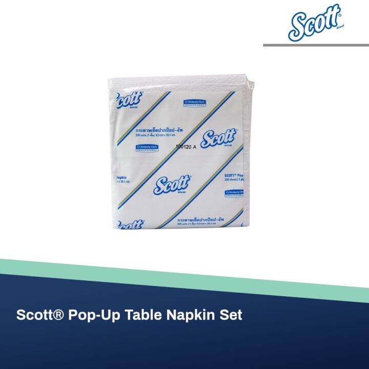 【Ready Stock】 SCOTT® Pop-Up Table Napkins | Lazada PH