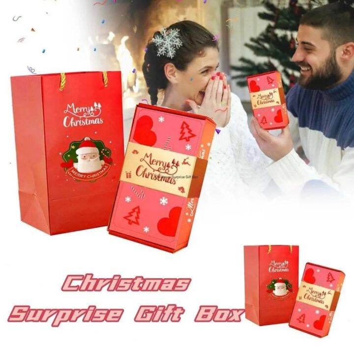 ACCORAN DIY Surprise Bounce Box Pop-Up Folding Cash Explosion Bounce Gift Box Prank Boxes ...