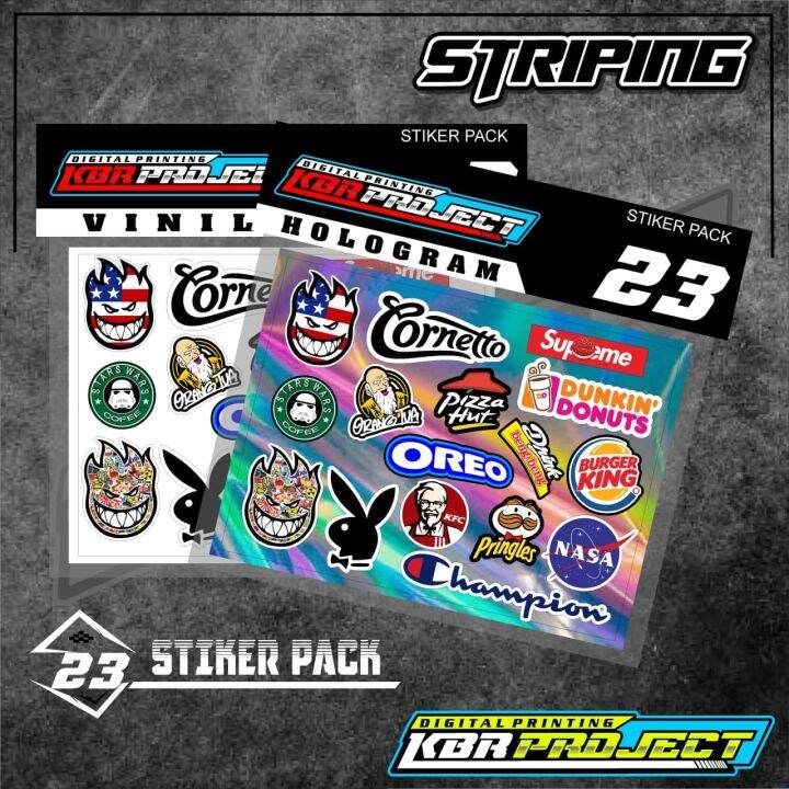 [COD] STICKER PACK MOTOR ALL VARIAN - STICKER PACK-23 | Lazada Indonesia