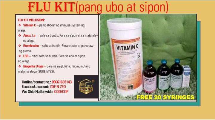 FLU KIT ( SIPON/UBO/ PULMUNYA) | Lazada PH