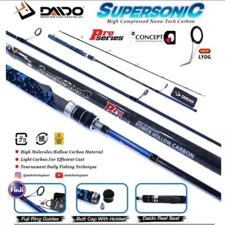 Joran pancing DAIDO SUPER SONIC pro series 562 602 | Joran kolam ...