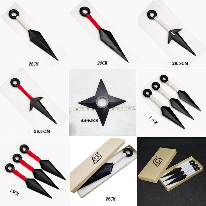 Naruto Realistic Plastic Kunai Sword Japanese Ninja Costume Akatsuki ...