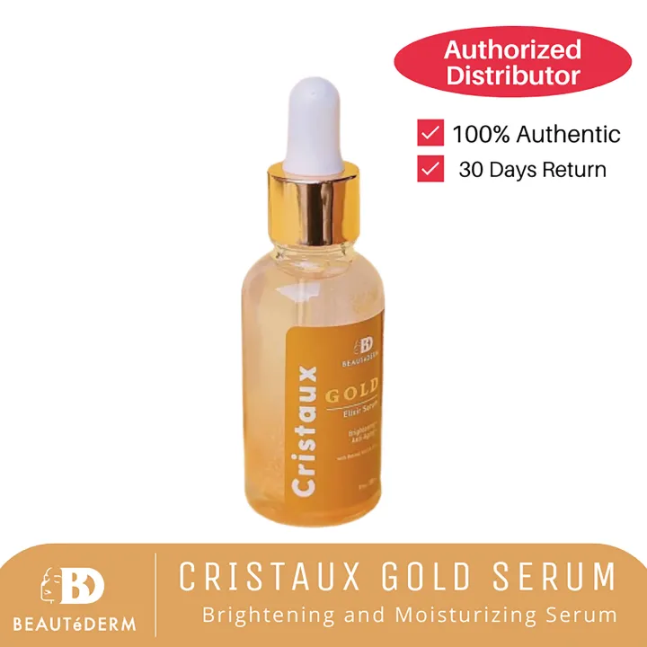 Beautederm Cristaux Gold Anti Aging Elixir Serum | OFFICIAL BEAUTEDERM ...