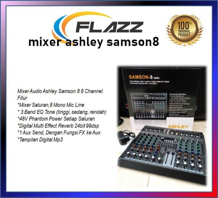 mixer ashley samson 8 original | Lazada Indonesia