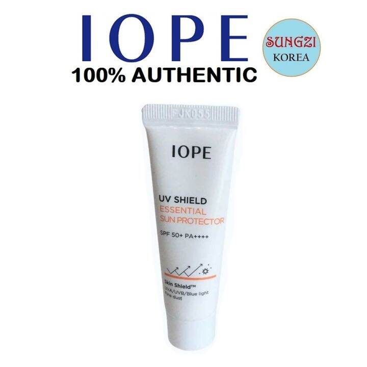 IOPE UV Shield Essential Sun Protector Cream 10ml (2025) Korean Cosmetics | Lazada PH