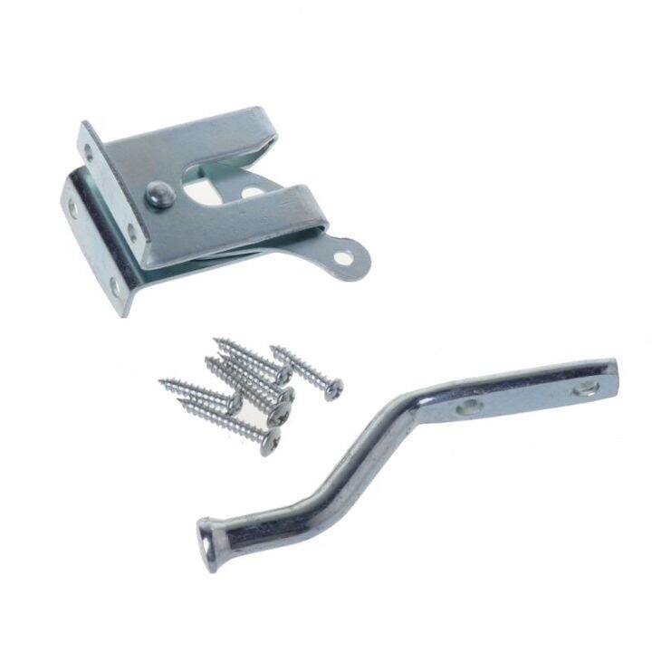 Automatic Gate Lock Indoor Self-Locking Bolt Latch Barn Door Lock Gate ...