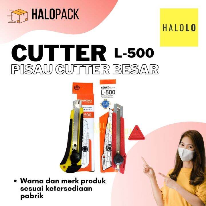 Pisau Cutter Besar L-500 Cutter Model A300 A-300 | Lazada Indonesia