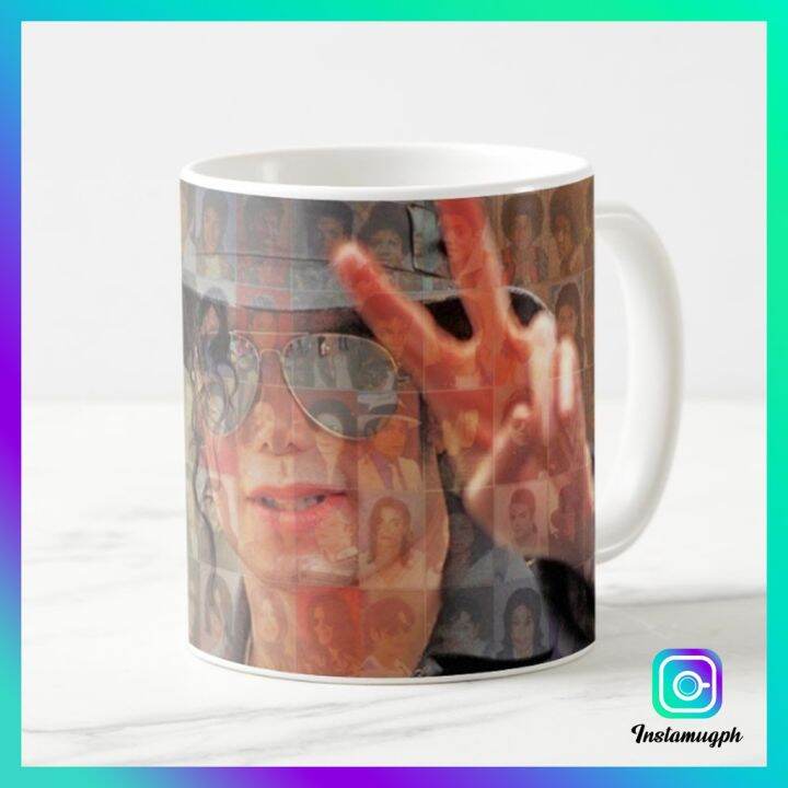 Michael Jackson 11 oz Glossy Ceramic Mug | Lazada.co.th