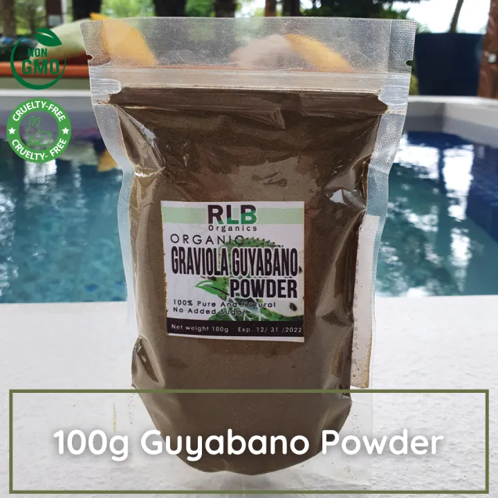 100 grams PURE ORGANIC GUYABANO POWDER - 100% Natural - Non GMO ...