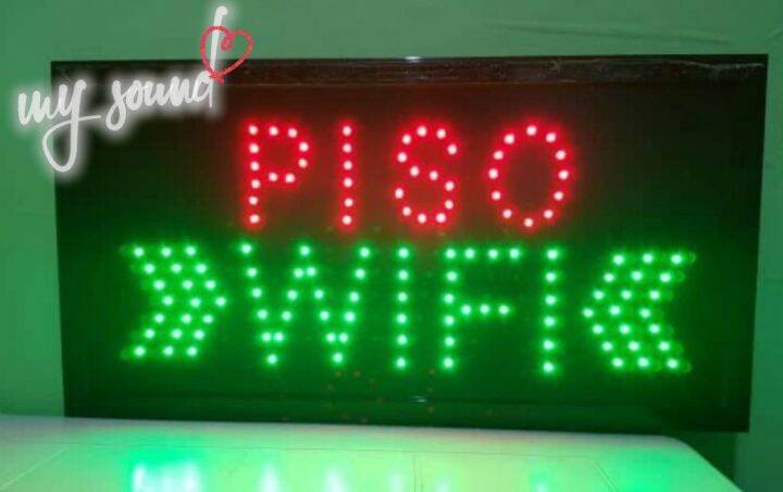 PISO WIFI LED SIGNAGE with 220volts -tested before ship out | Lazada PH