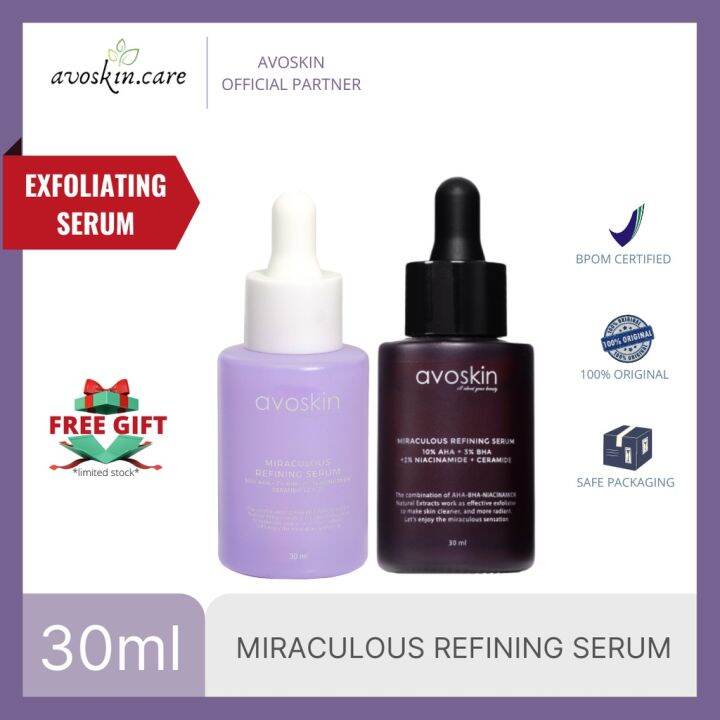 Avoskin Miraculous Refining Serum [Exfoliating Serum] Lilac Special ...