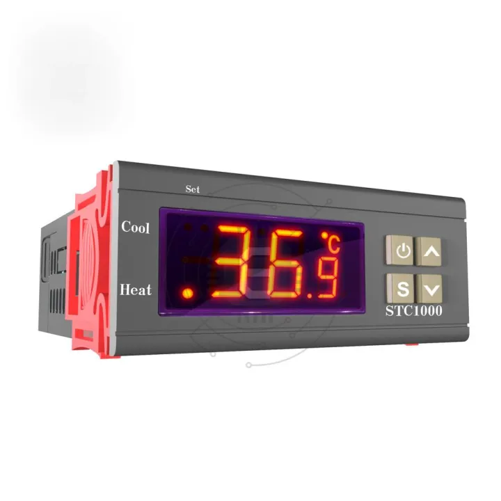 STC1000 DC 12V 24V AC 110-220V Digital Temperature Controller ...