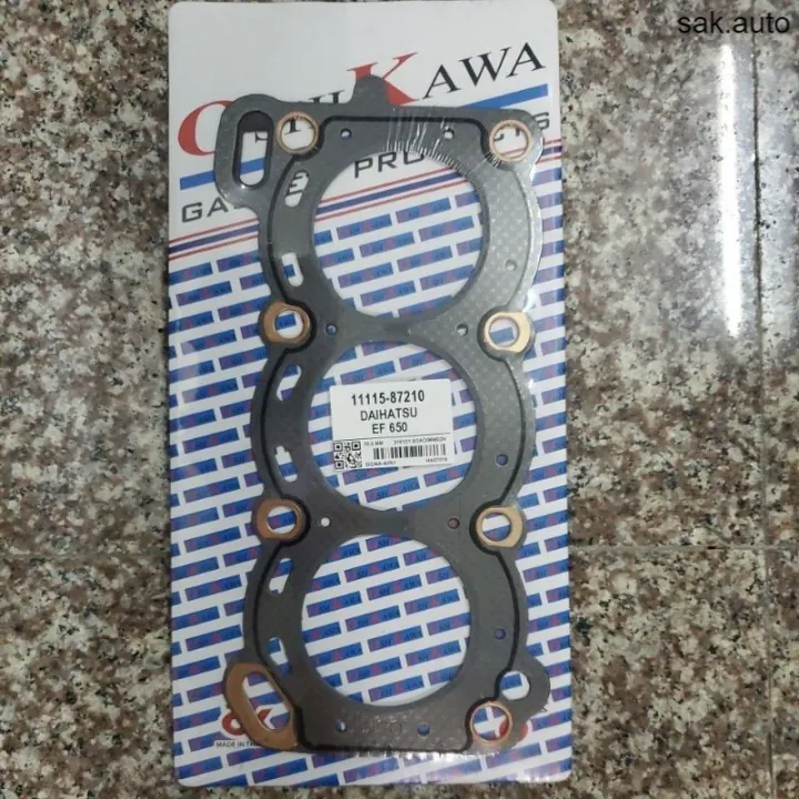 ปะเก็นฝาสูบ DAIHATSU EF650 (11115-87210) มิร่า 660 MIRA 600 รถกระป้อ 2 ...