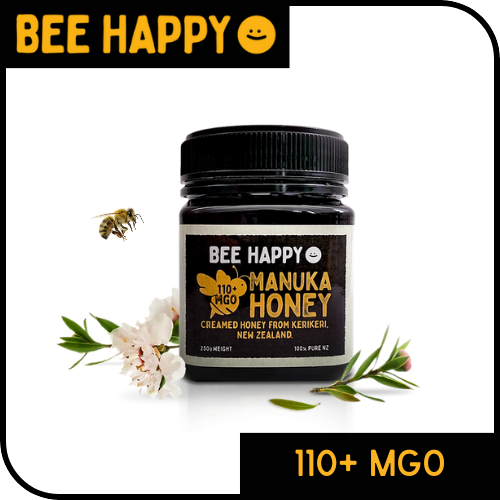 Bee Happy Manuka Honey MGO 110+ Pure New Zealand Honey 250g | Lazada PH